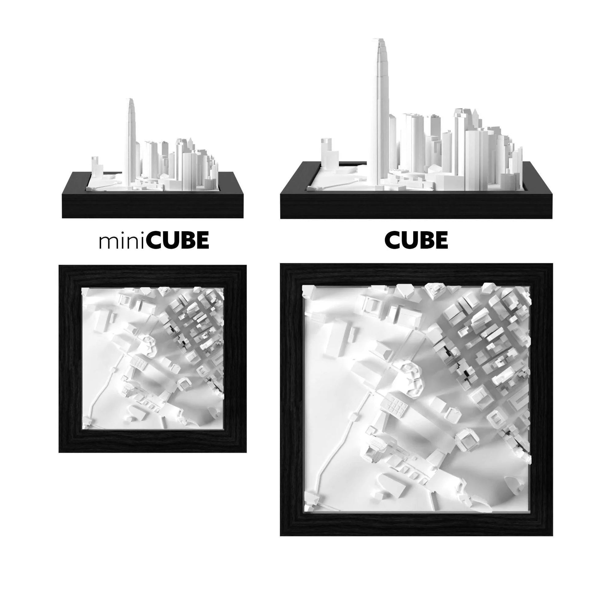 City Cube - 3D printed Mini Cities | Wake.HK